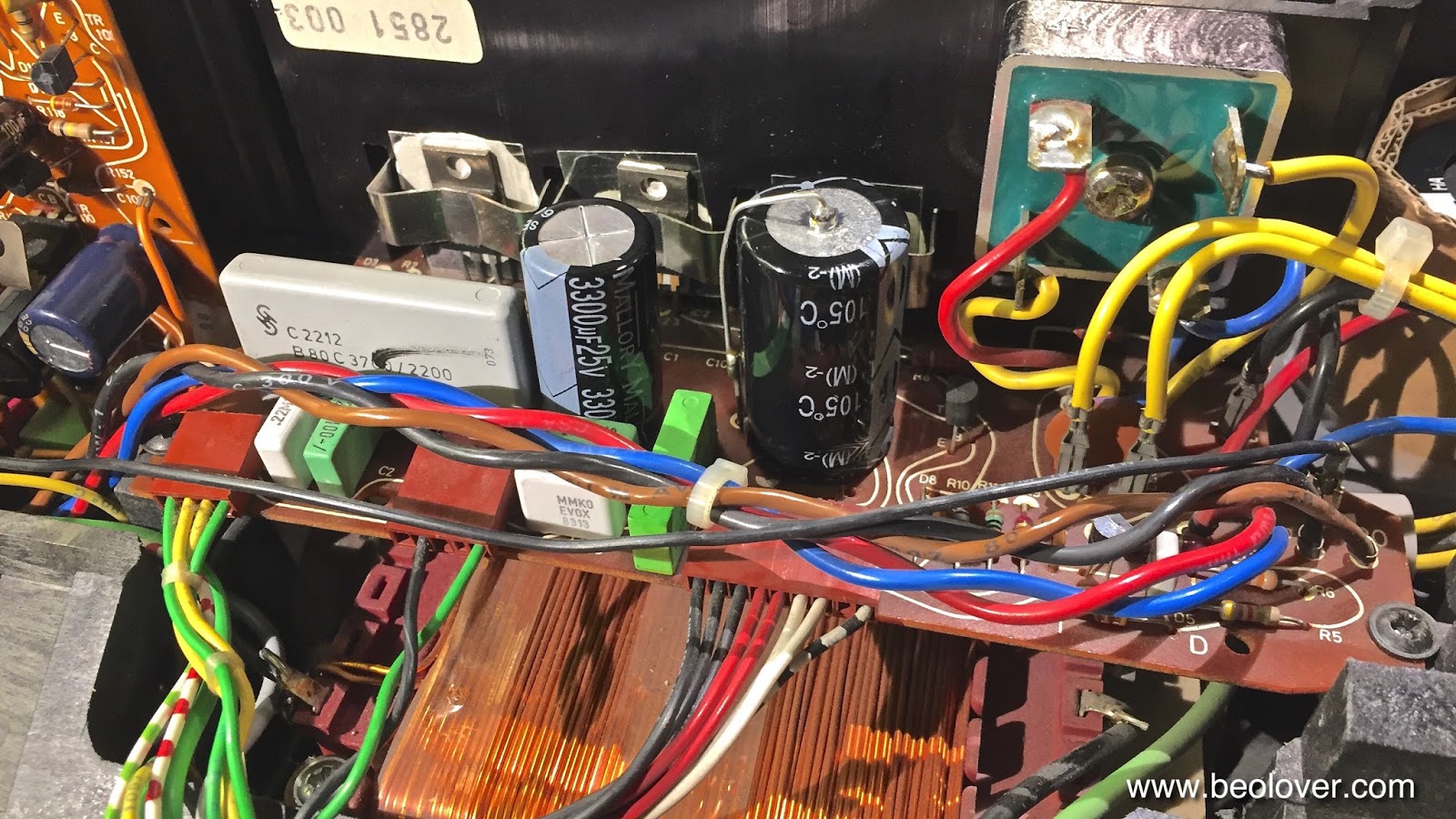 beolover: Beomaster 6000 (2253): Rebuilding Output Amplifier and Power ...