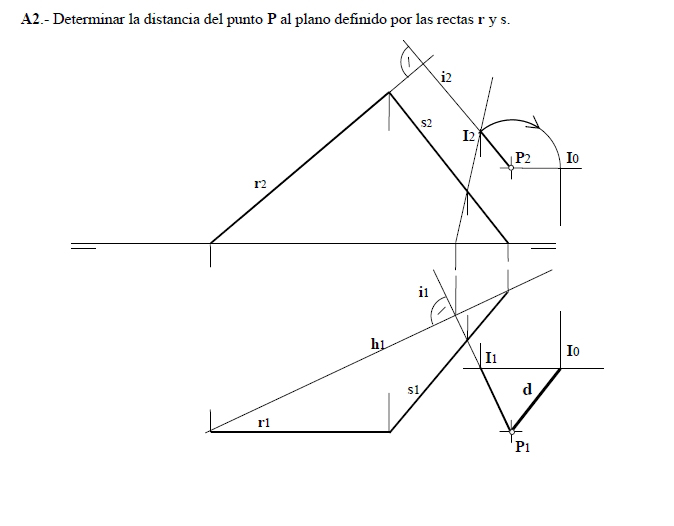 Dibujo técnico arriba: 2DT: EVAU.. Otros ejercicios