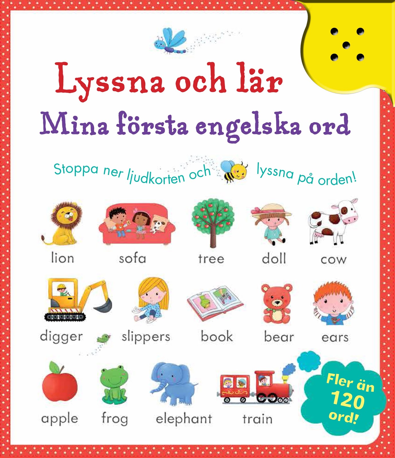 Petit[e]-bok, Liten bok. : Lyssna och lär, Mina första engelska ord ...