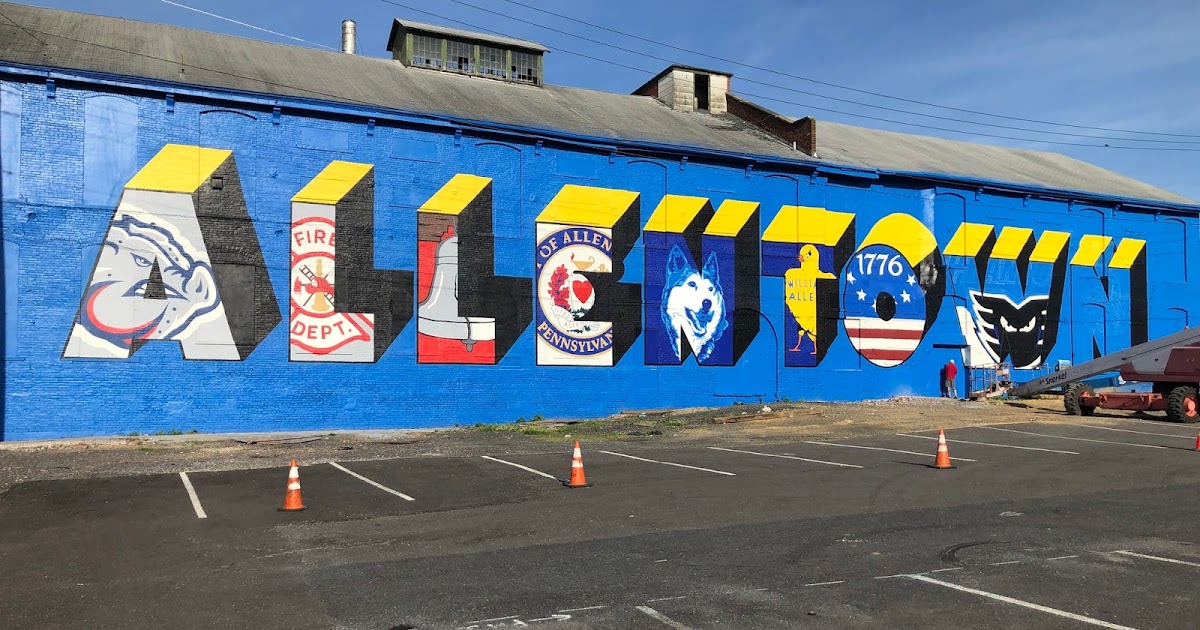 Lehigh Valley Ramblings: "Allentown" Sign Largest City ID Sign in US