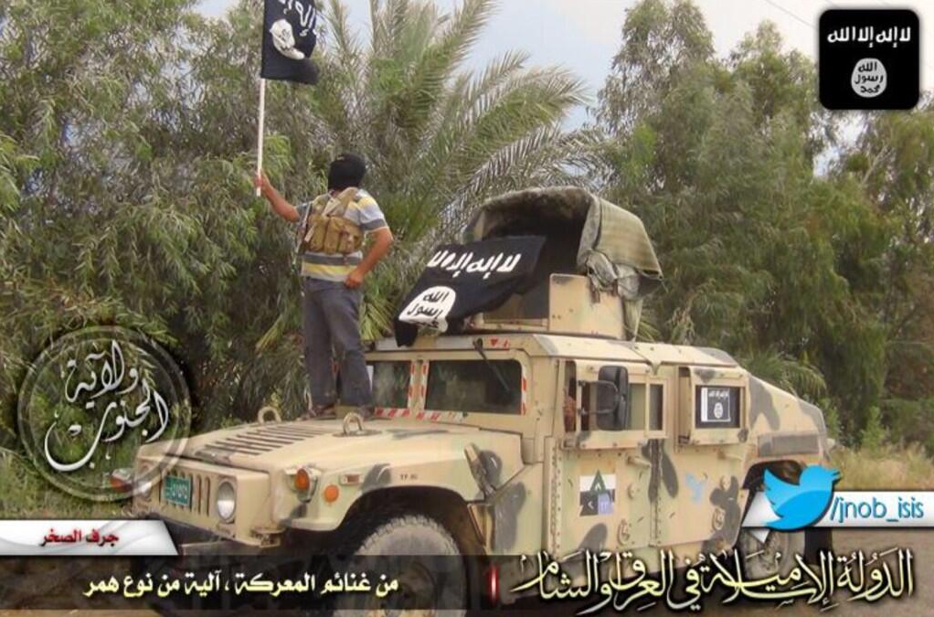The Federalist: Iraq lost 2,300 Humvee armored vehicles to ISIS