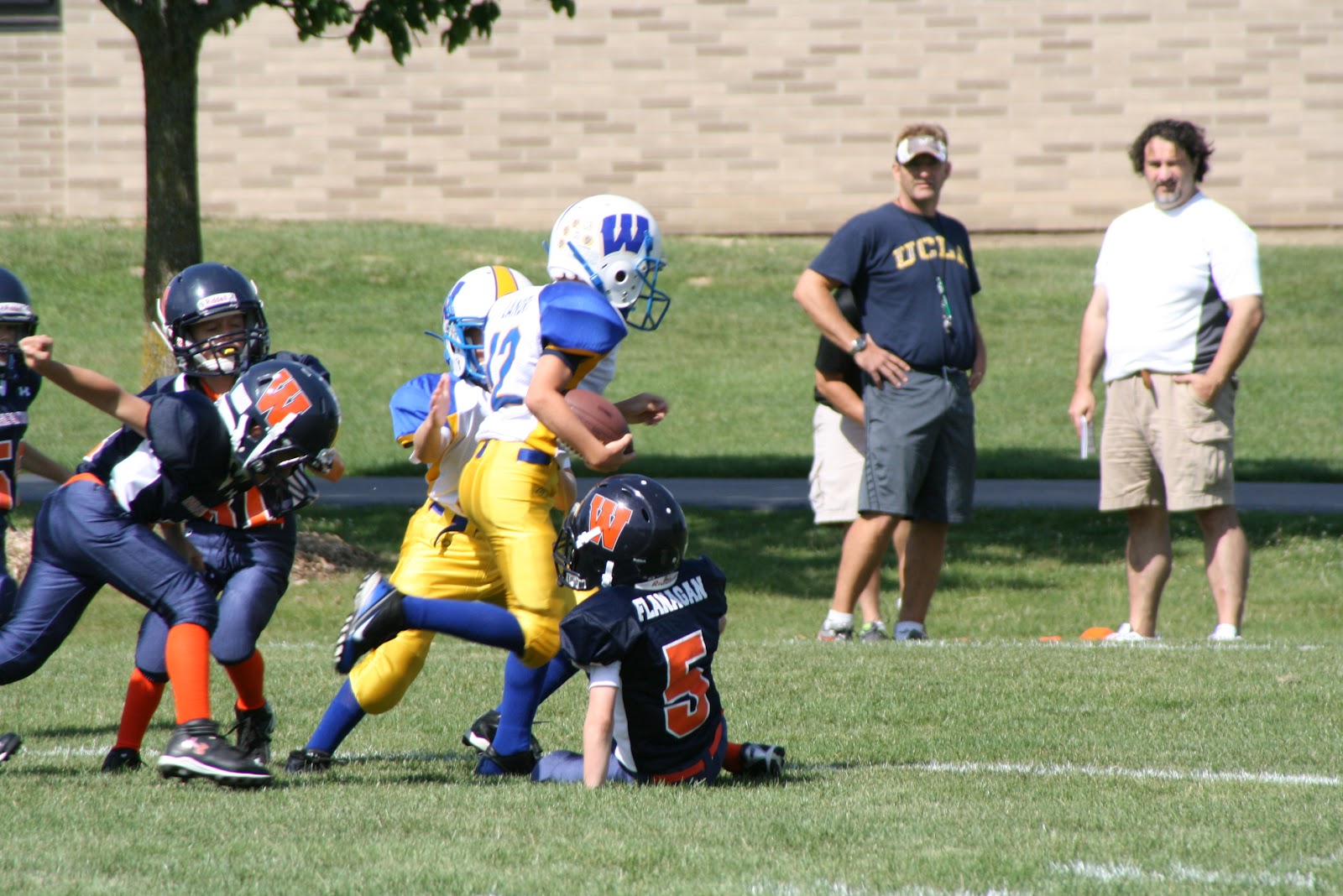 Wheaton Rams Team Black 73lbs: Wheaton Bowl vs. Warren