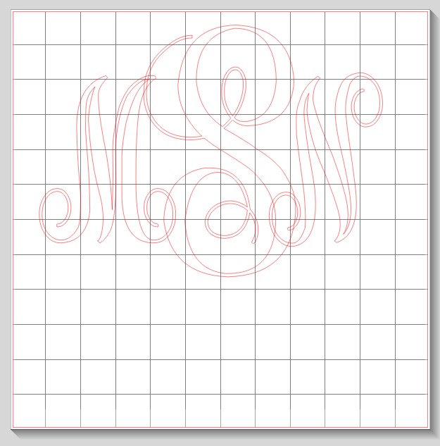 DIY Entwined MONOGRAMS using the Silhouette!