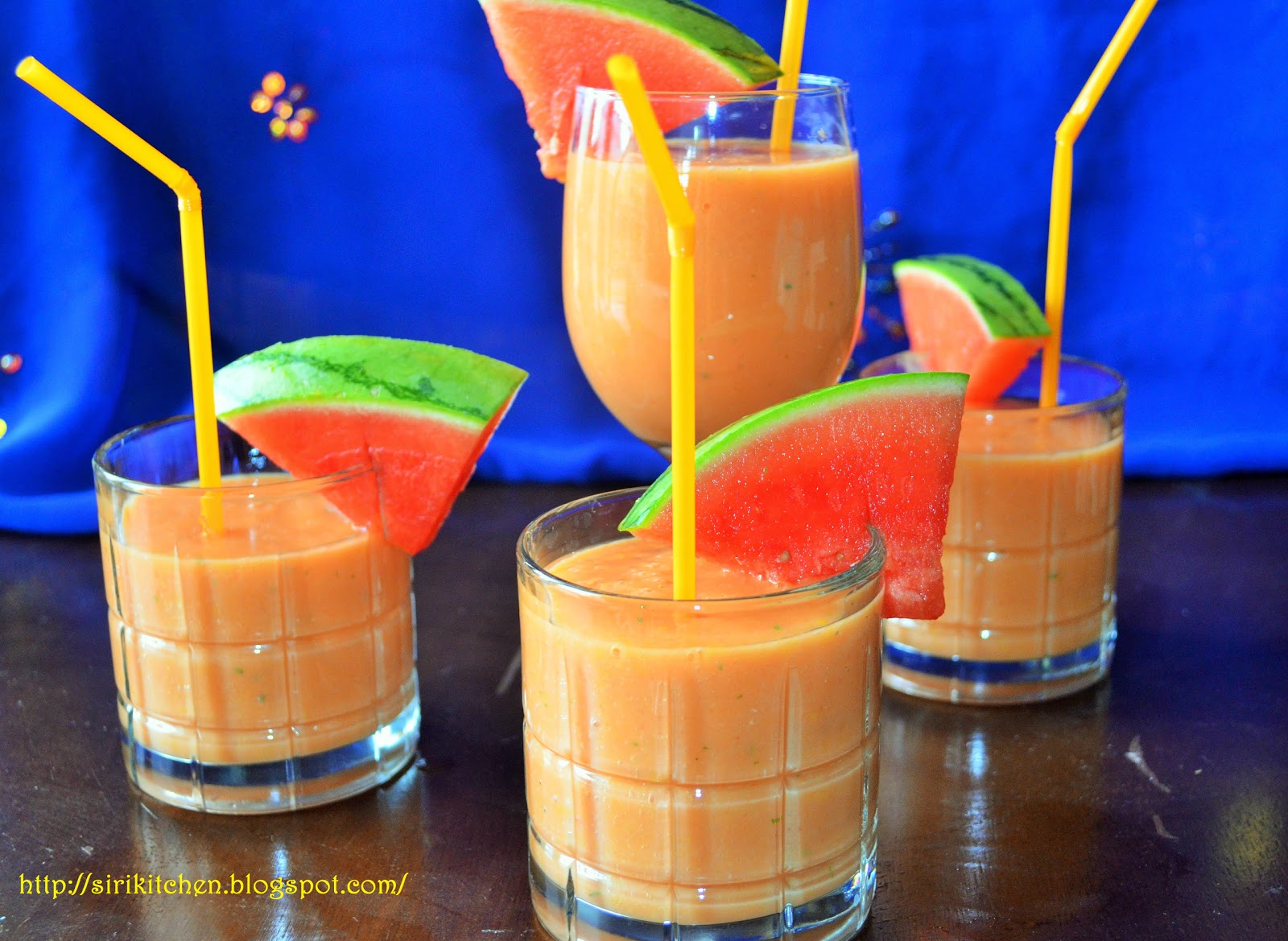 Siri's Kitchen: Water Melon Mango Smoothie