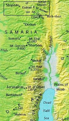 Religious Tourism: Mountain of Megiddo. Israel.