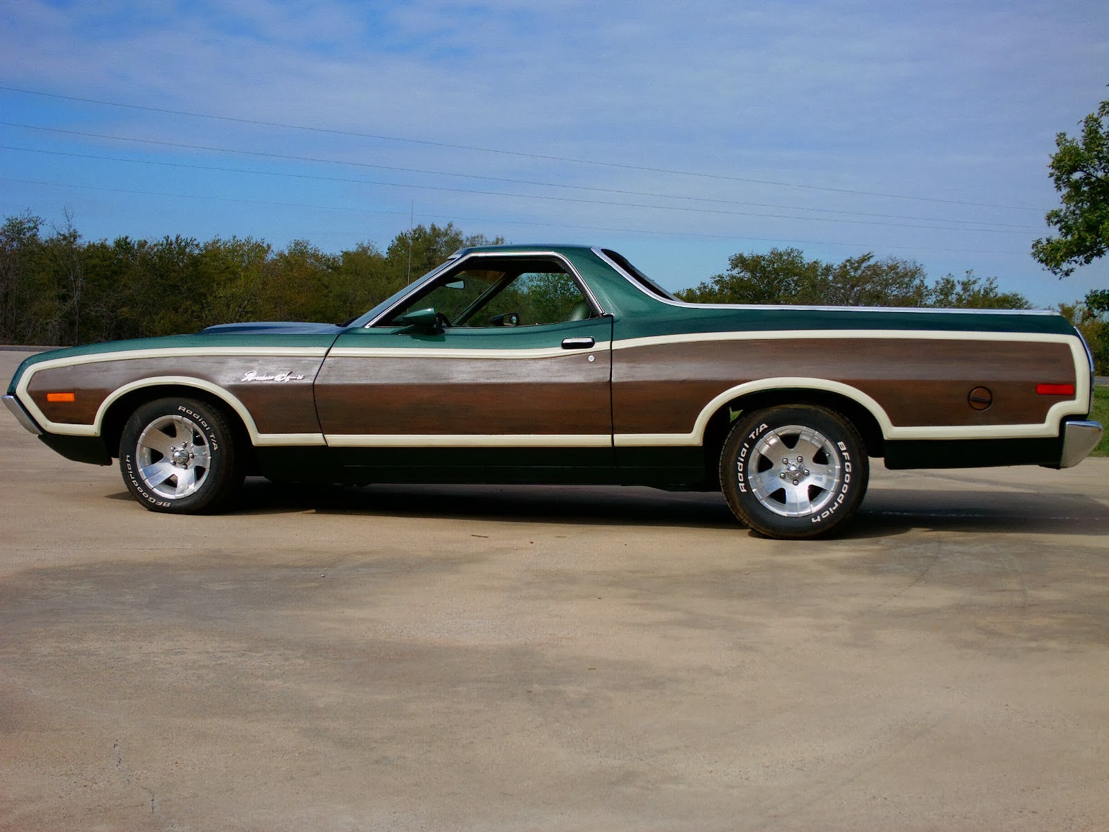 5k: Wood and Green: 1972 Ford Ranchero - DailyTurismo