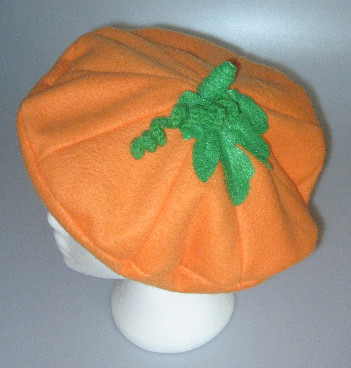 Creative Miscellany: October's Hat: Pumpkin Beret