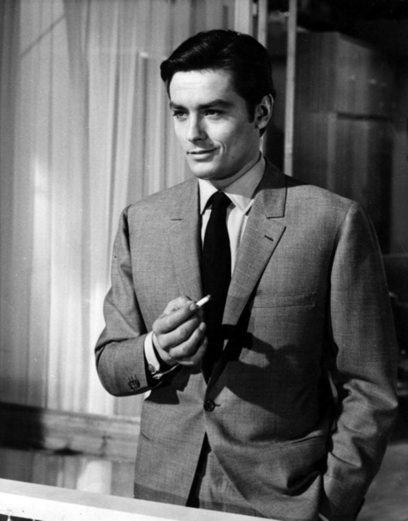 Alain Delon iconic style | The Cherry Is On My Cake