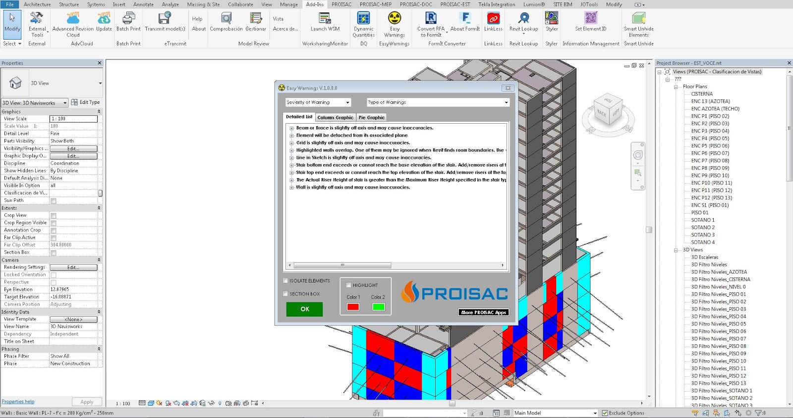 Revit Add-Ons: Easy Warnings