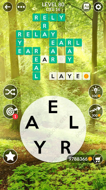 Wordscapes Level 80 Answers ~ Doors Geek