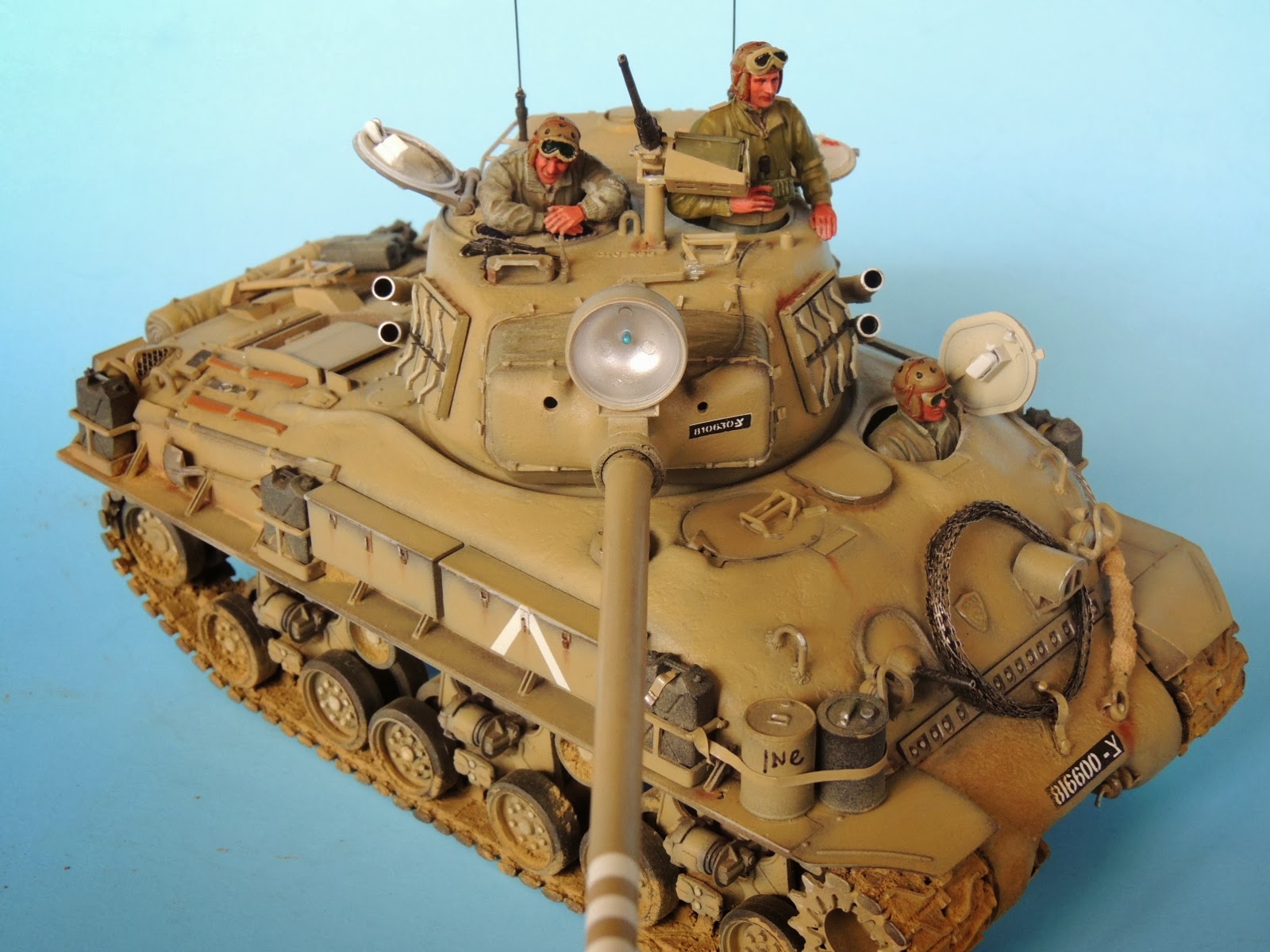 Ed Okun "Modeling Military History": Israeli M-51 Sherman 1967-1973 in ...