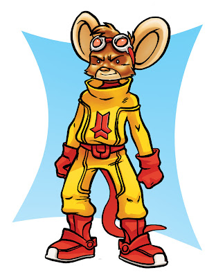 Missile Mouse: MM Fan Art - Linda Foote