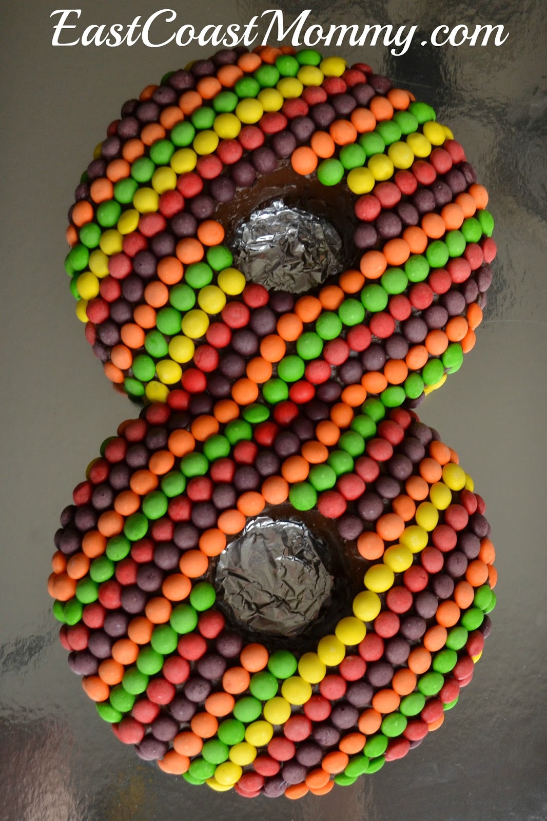 East Coast Mommy: Easy Skittles Cakes