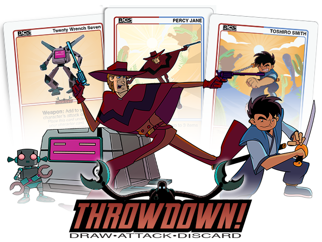 THROWDOWN! Draw•Attack•Discard