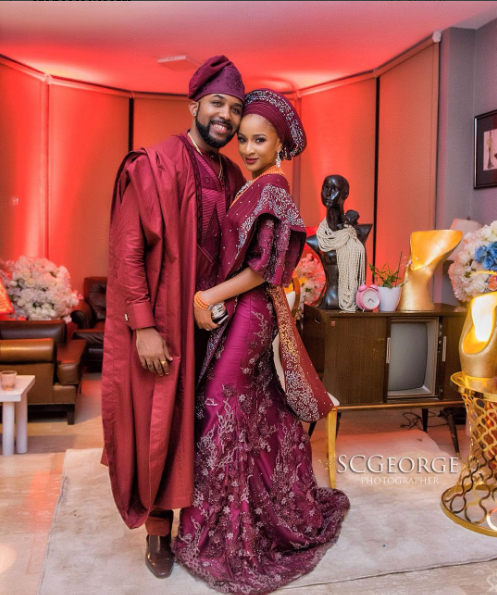 Latest Updates: Official photos from Banky W and Adesua Etomi's wedding ...