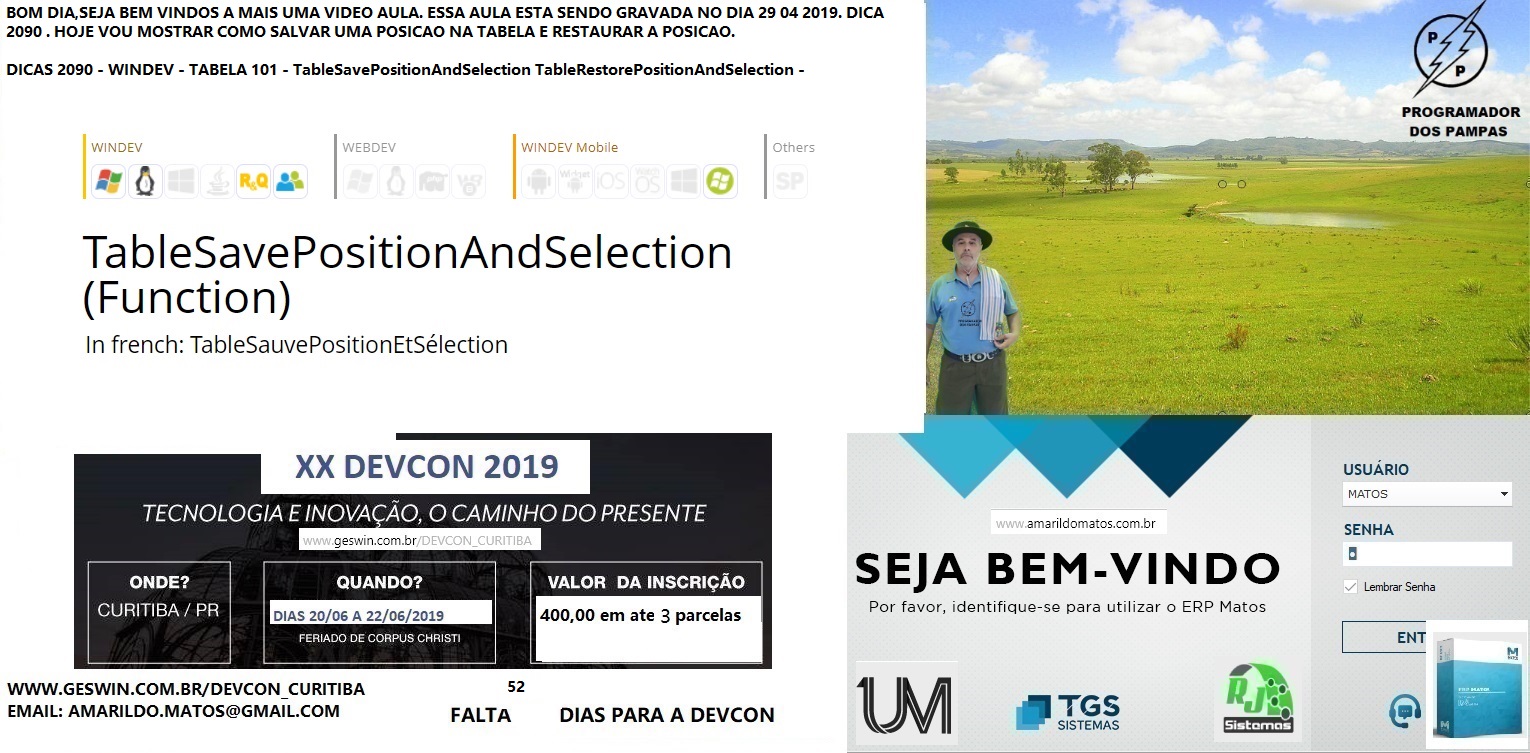 Windev21 Aulas,Estudos e Desenvolvimento: DICAS 2090 - WINDEV - TABELA ...
