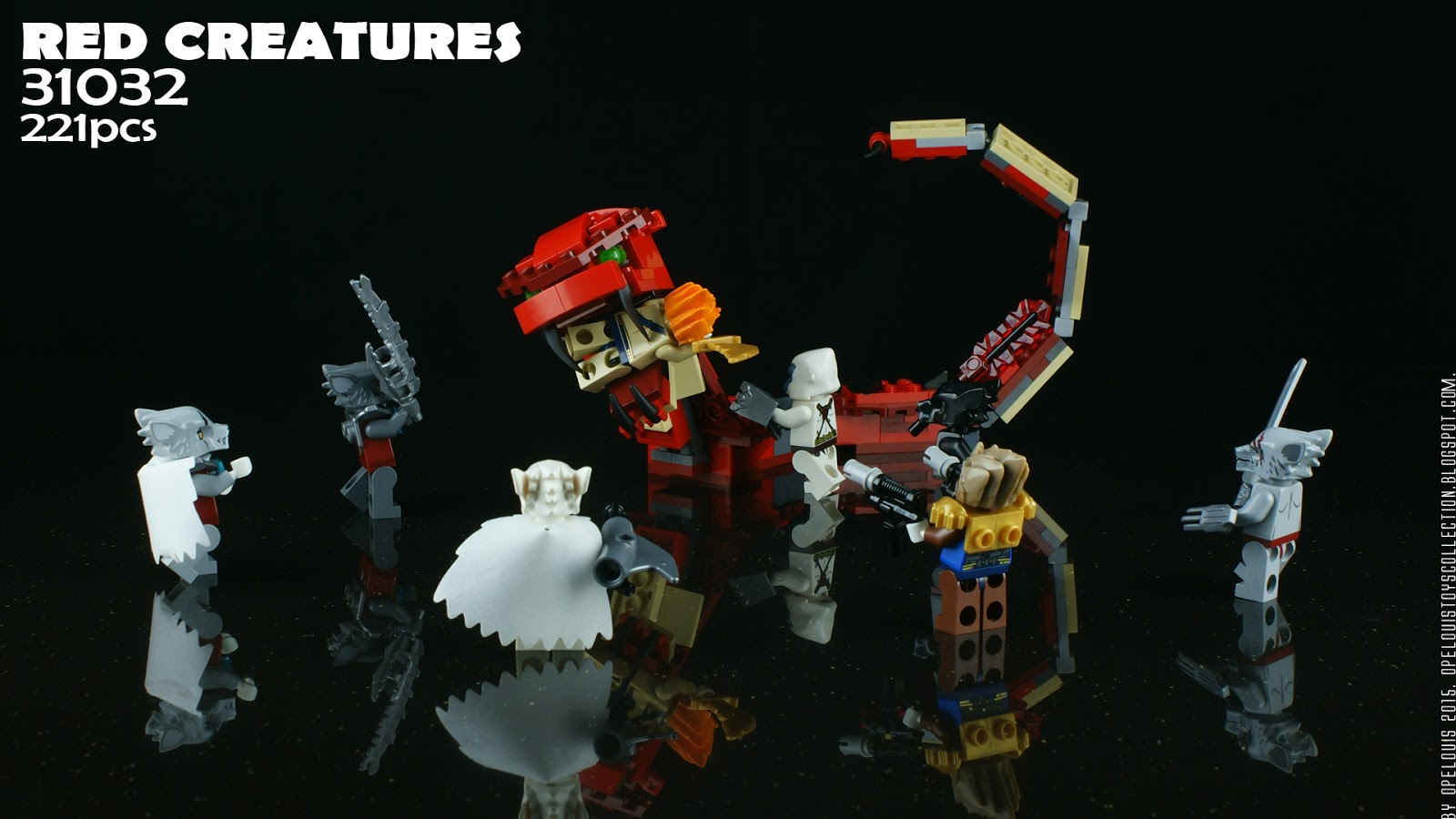 Opelouis's Toys Collection: LEGO Creator 31032 Red Creatures.