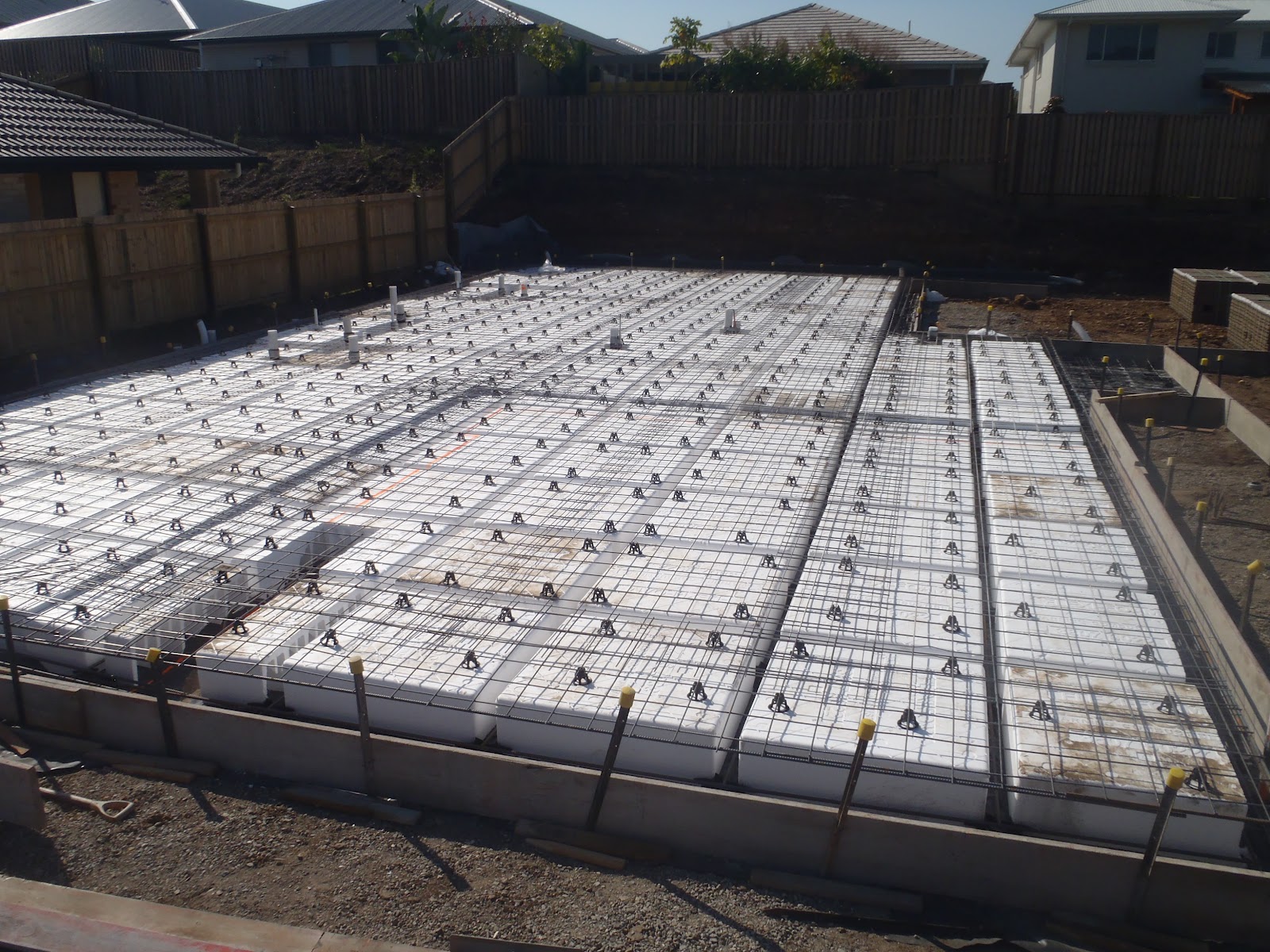 Our Metricon Como: Slab Prep
