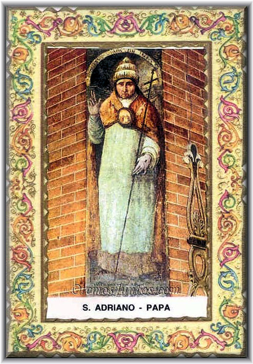 Vidas Santas: San Adriano III, Papa