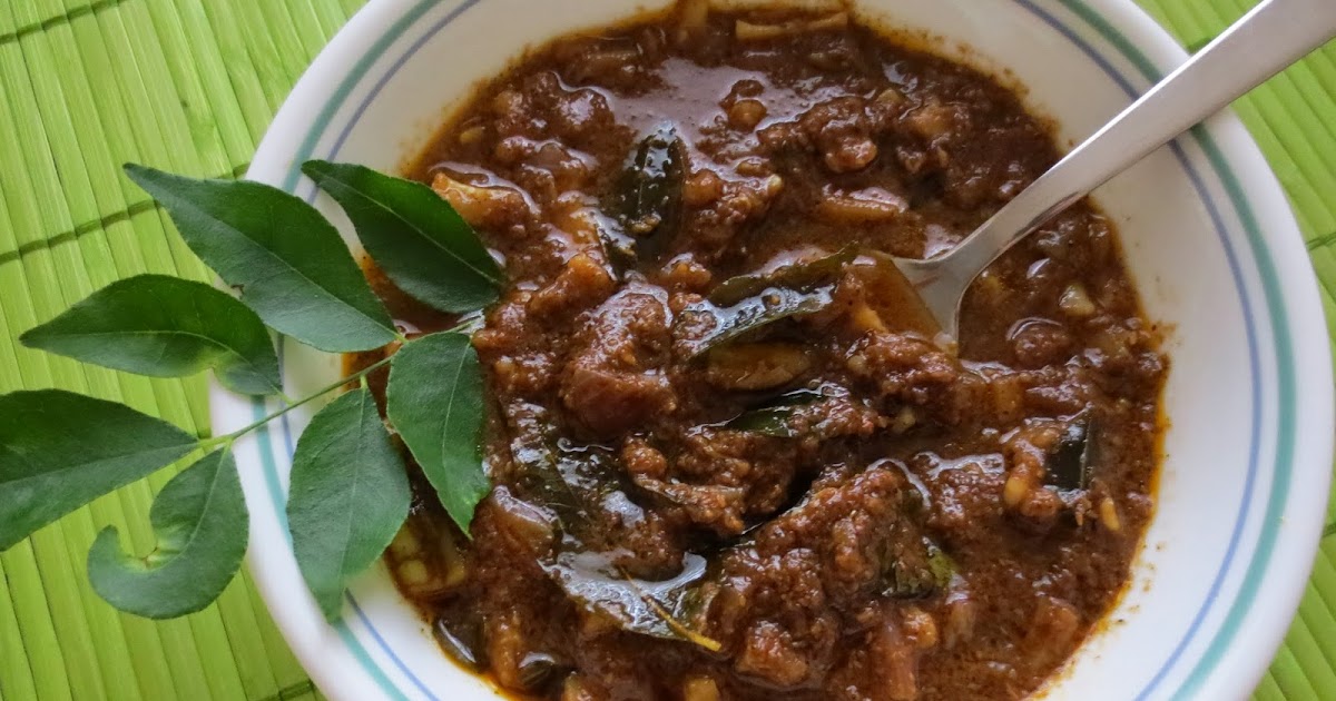 Pavakka / Kaypakka/Karela Theeyal(Bitter Gourd in Fried Coconut Gravy ...