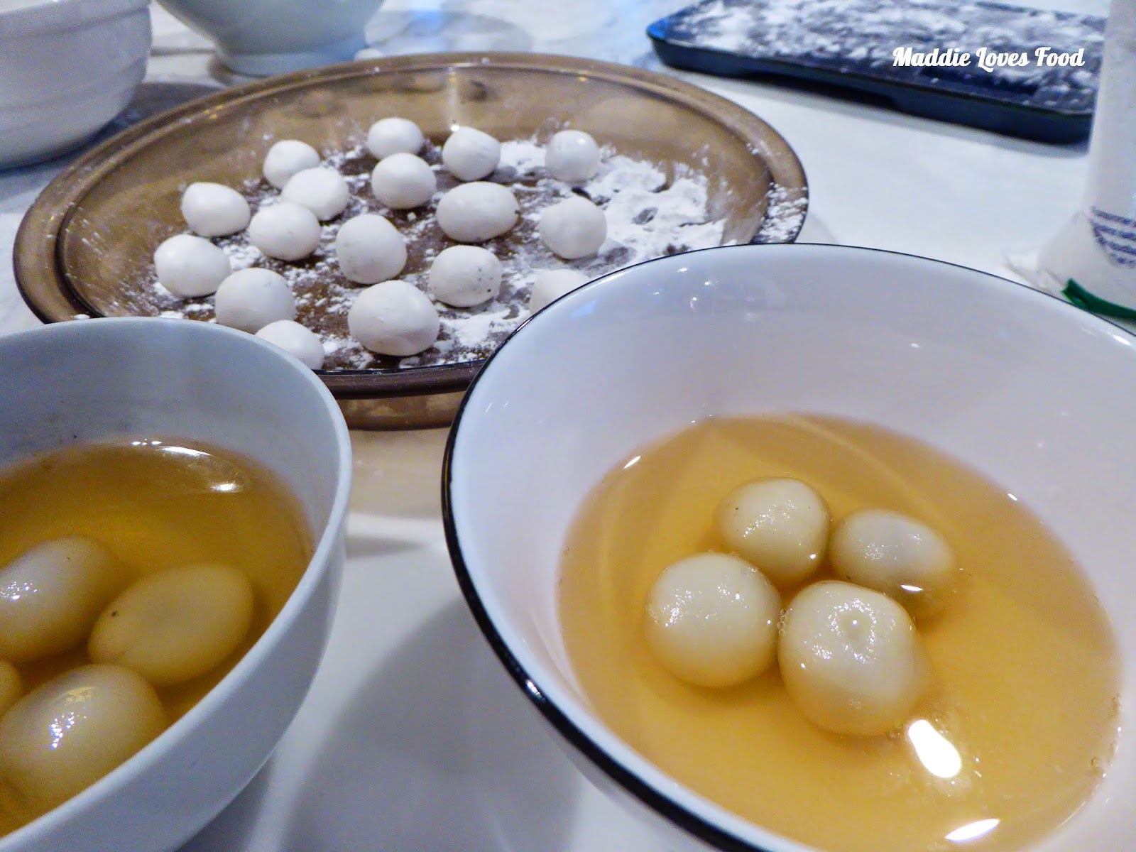 Black Sesame Tong Yuan - Maddie Loves Food