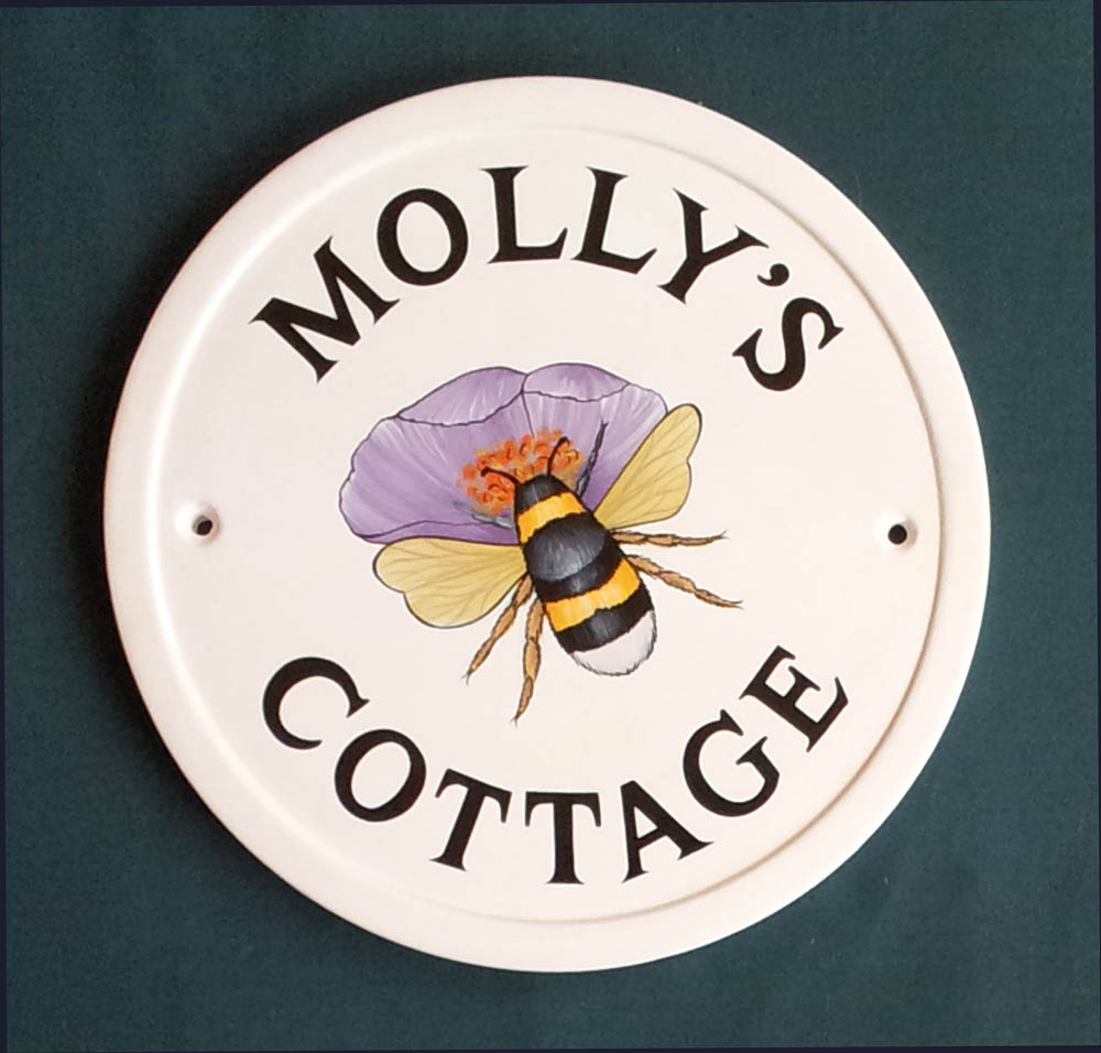 Hand Painted House Signs by Ceramic Art: Latest Hand Painted Ceramic ...