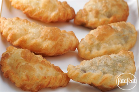 Sambusa with meat and cheese recipe | LEBANESE RECIPES