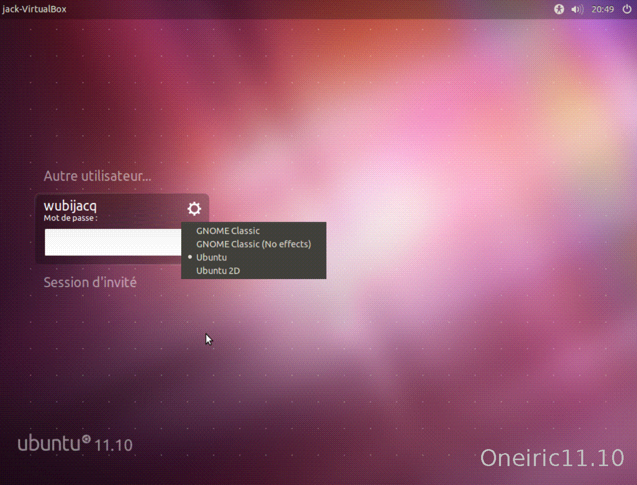 Personnalisation du bureau Gnome Ubuntu: Unity Gnome2 Gnome3