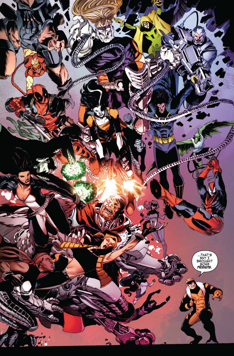 SNEAK PEEK : "Weapon X" - 'Sabretooth' Burns In Hell