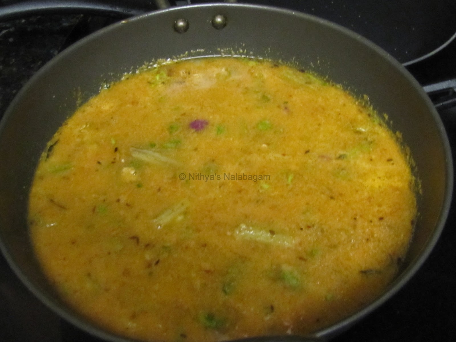 Mixed Vegetable Sambar | Idli dosa best side dish |Nithya's Nalabagam