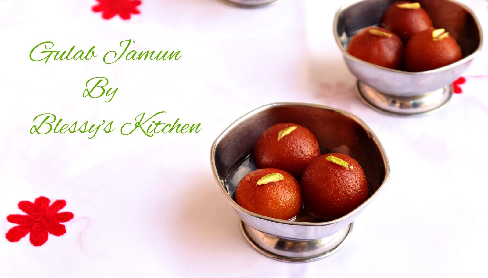 Blessy's Kitchen: Gulab Jamun/ Gulab Jamun Made With Instant Khoya ...