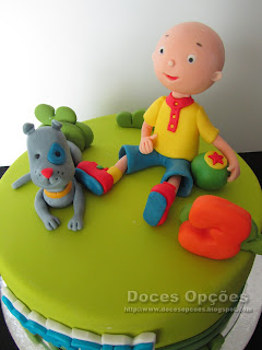 Doces Opções: Bolo de aniversário com o Ruca