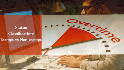 Online Compliance Panel: Status Classification: Exempt vs Non-exempt