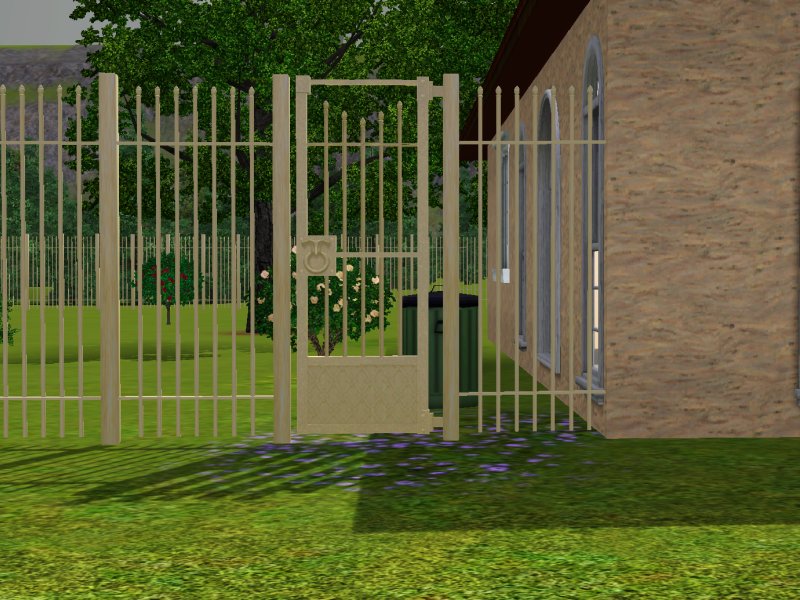 Simming in Magnificent Style: Good old fashion security gate
