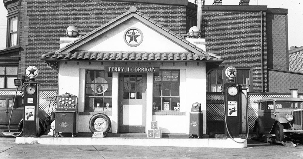 Philly & Stuff: Texaco Corner Gas Station - Frankford and Glenwood Aves ...