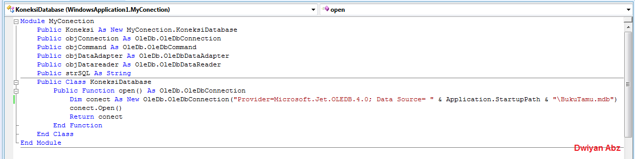 PERKENALAN DAN PERKEMBANGAN VISUAL BASIC 2008: KONEKSI FORM VB .NET ...
