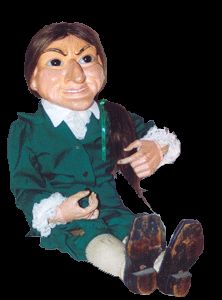 Creepy Doll: LETTA THE GYPSY DOLL