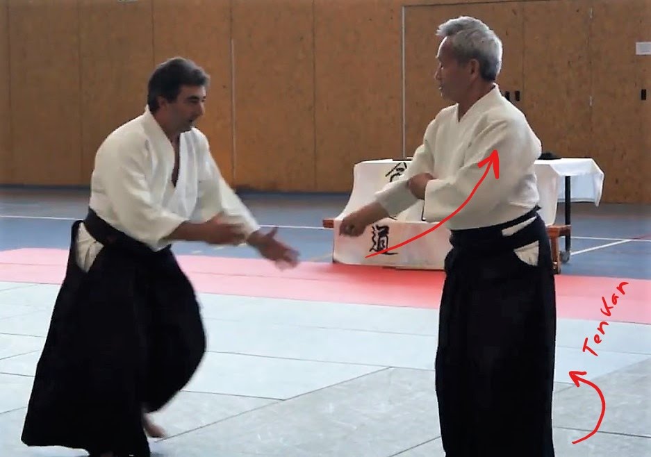 Shihonage Ryotemochi Tenkan (omote)