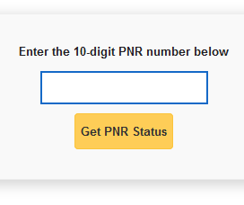 Create your own indian railway PNR status checker