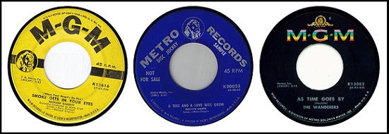 Gael Lansch: Histoire d'un label: MGM Records (filiale: METRO RECORDS)