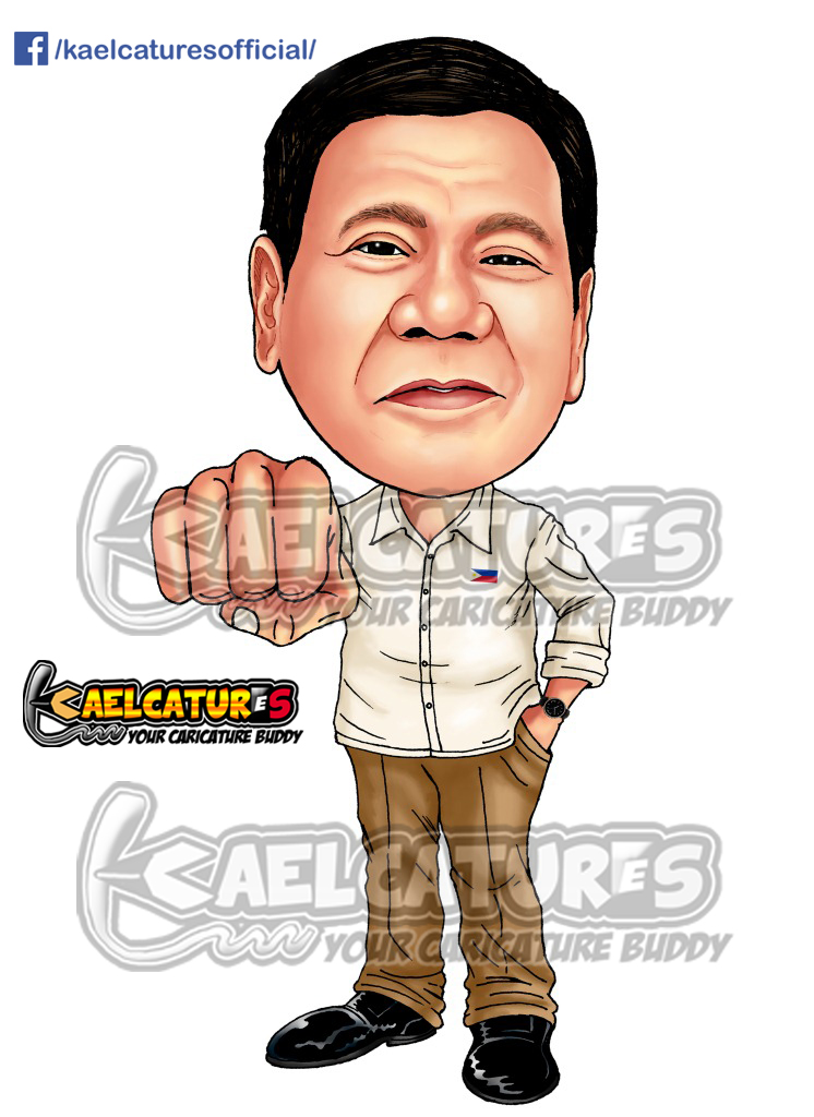 Kaelcatures: Duterte Caricatures