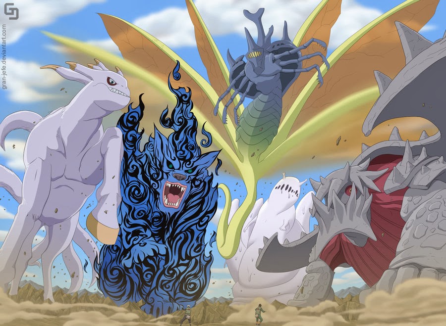 Imágenes de Naruto : Imágenes de las Bestias con colas - Bestias ...