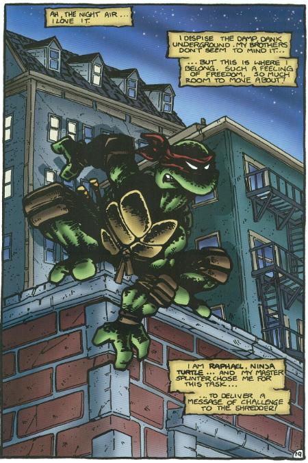 TMNT Entity: Compare/Contrast: The Many Colorizations of TMNT #1