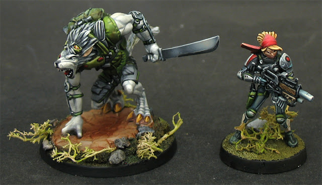 The figure corner: Infinity --- Ariadna: Equipo Mirage 5