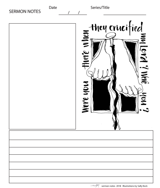 Unconventionally Steadfast: Holy Week Sermon Notes