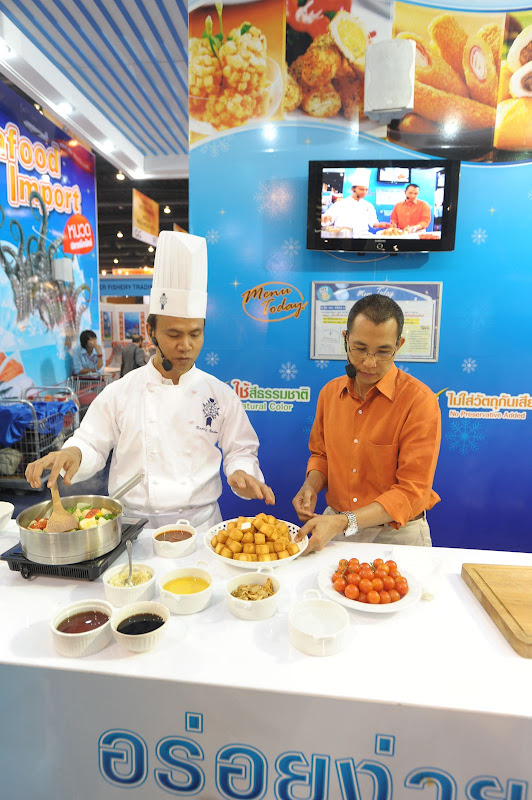 KARB STUDIO: PFP Product, Cooking by KARB at THAIFEX- 26/5/54 - 14.00 pm.