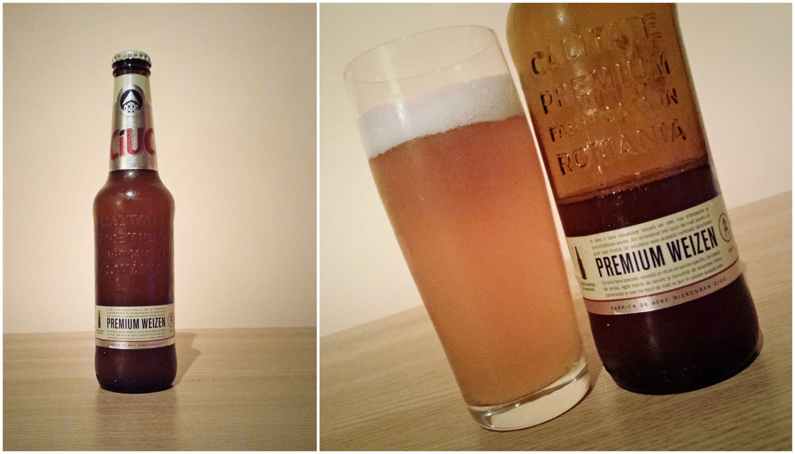 Sörcsap: Ciuc Premium Weizen