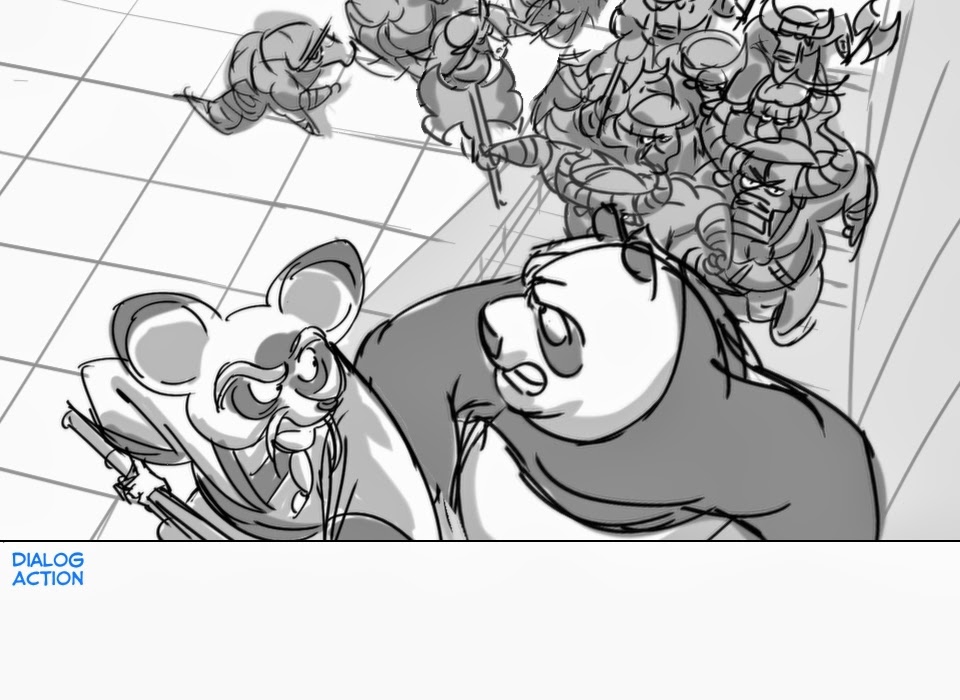 JOONKI PARK'S STORYBOARD PORTFOLIO: Kung Fu Panda Story Test