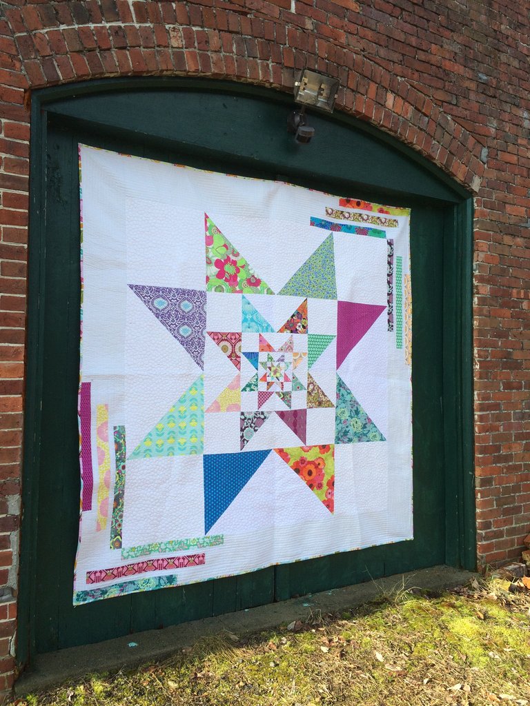 Slice of Pi Quilts: Scintillating Stars