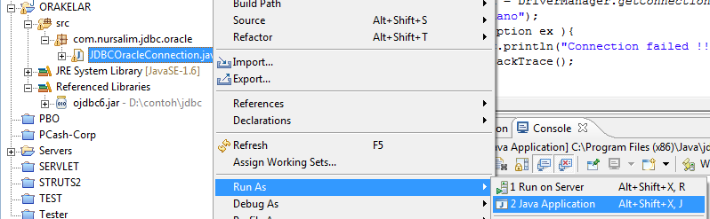 4 Langkah Koneksi Ke Database Oracle Via JDBC ~ {Ora~Kelar} | Ora Kelar Kelar